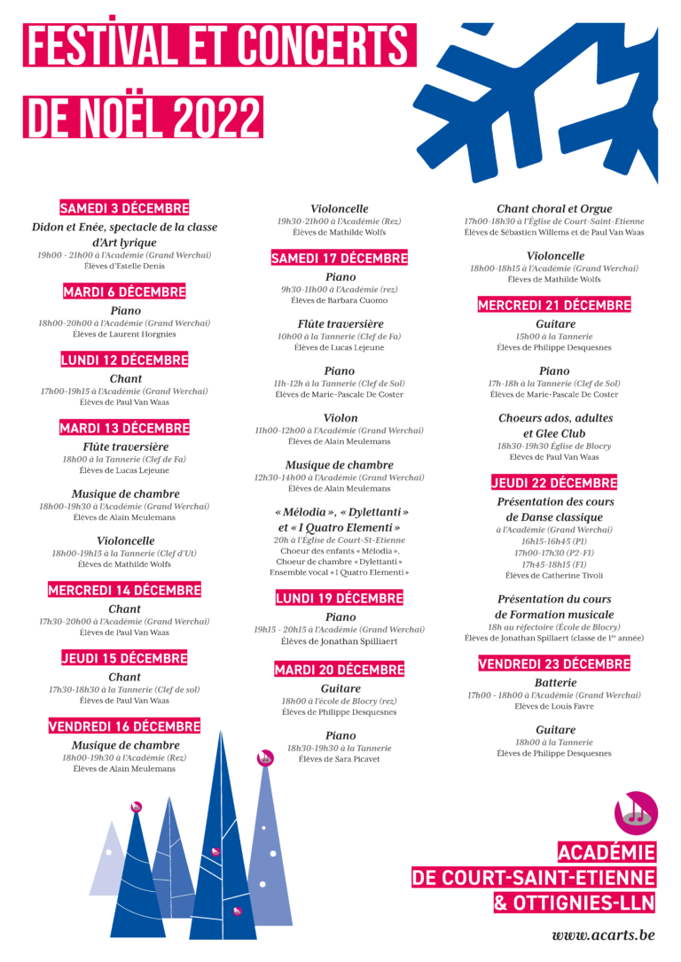 Festival de Noël – Acarts!